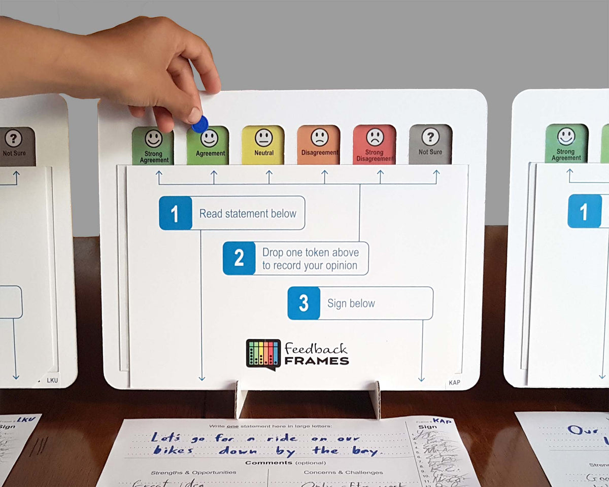Feedback Frames - A4 / US Letter size (box of 8)